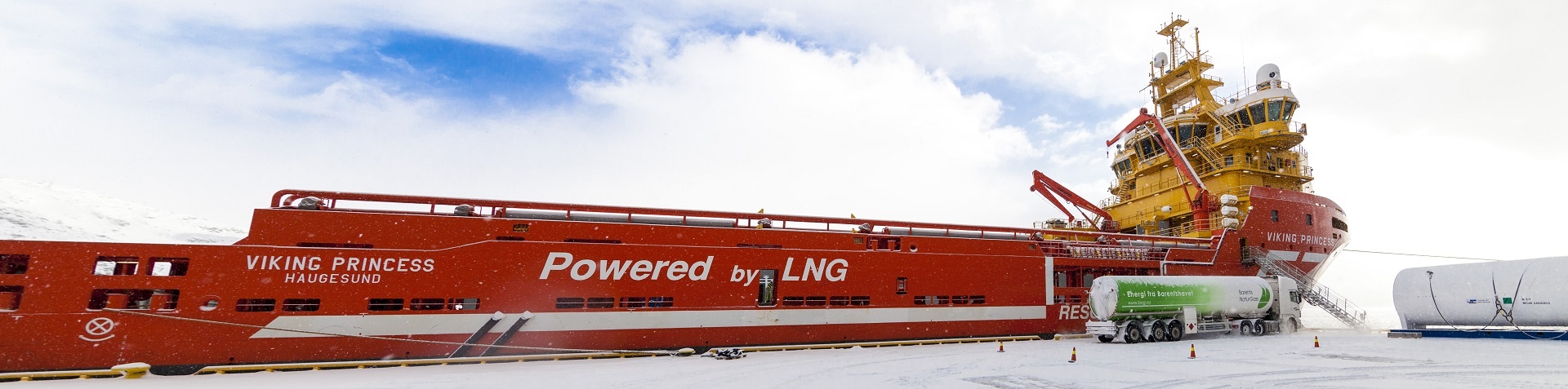 Largest European player in LNG distribution by road